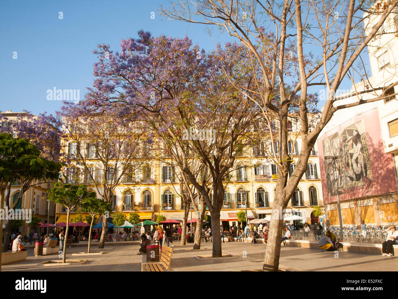 Malaga spain city spring hi-res stock photography and images - Alamy