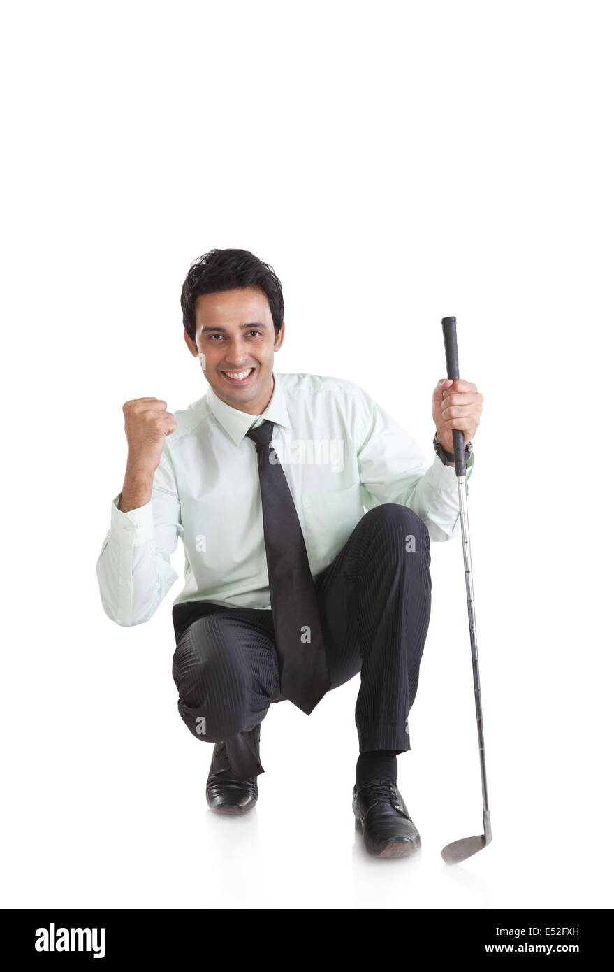 Looking rejoicing Cut Out Stock Images & Pictures - Alamy