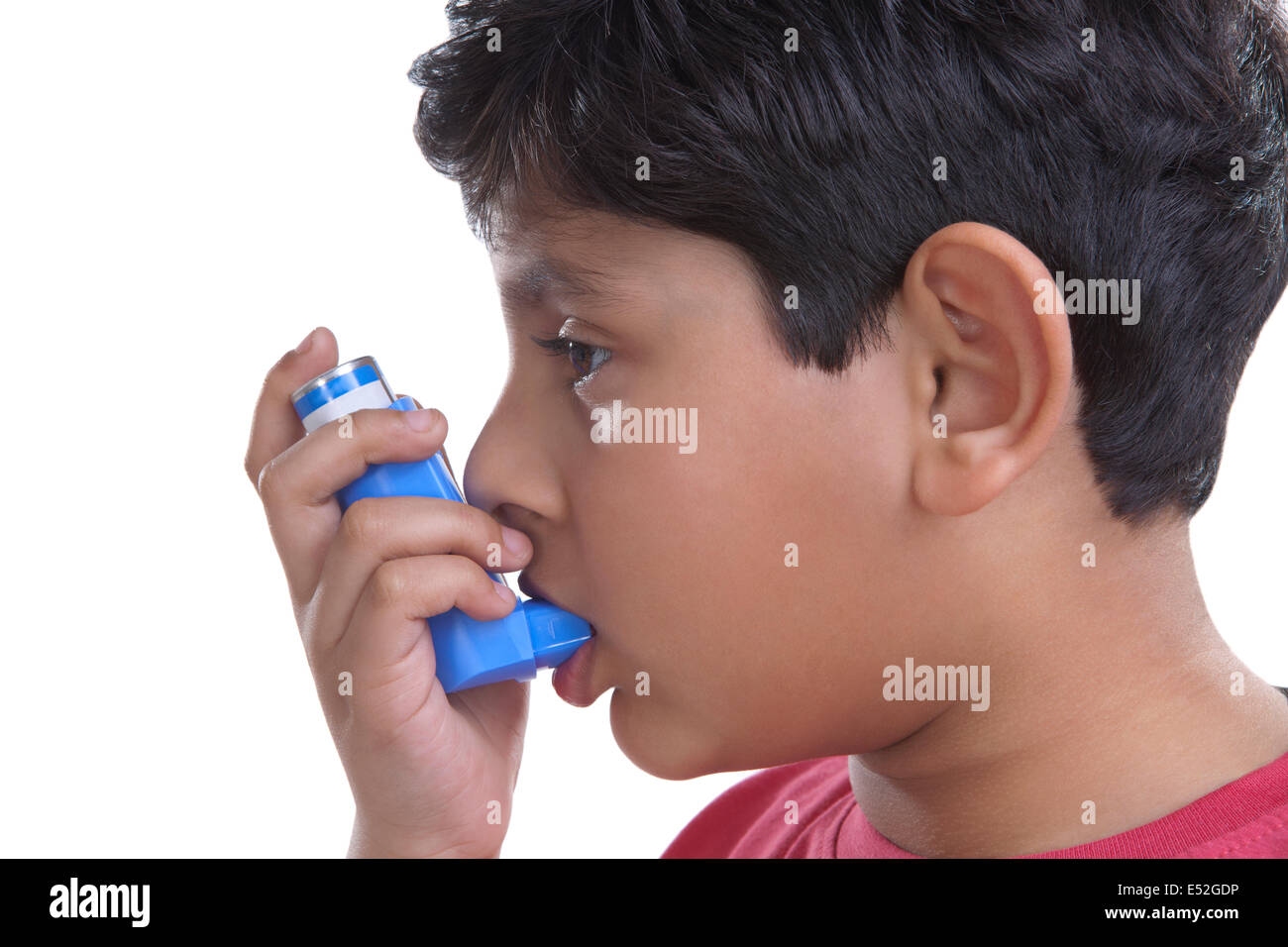Asthma inhaler child hi-res stock photography and images - Alamy
