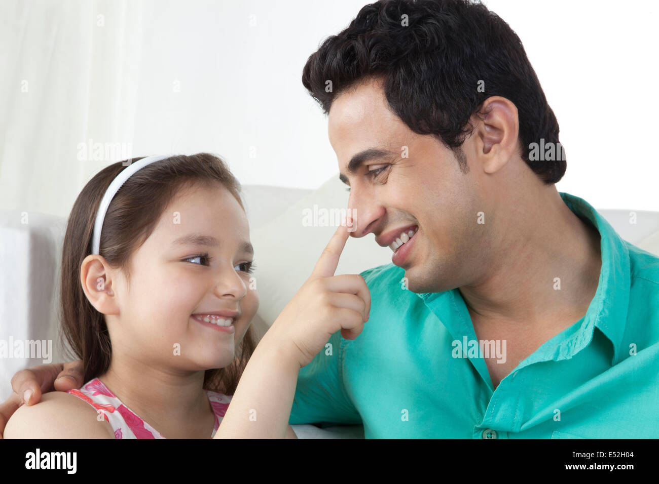 Nose To Nose Touching