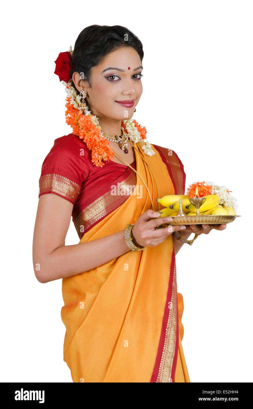 Indian thali fruit Cut Out Stock Images & Pictures - Alamy