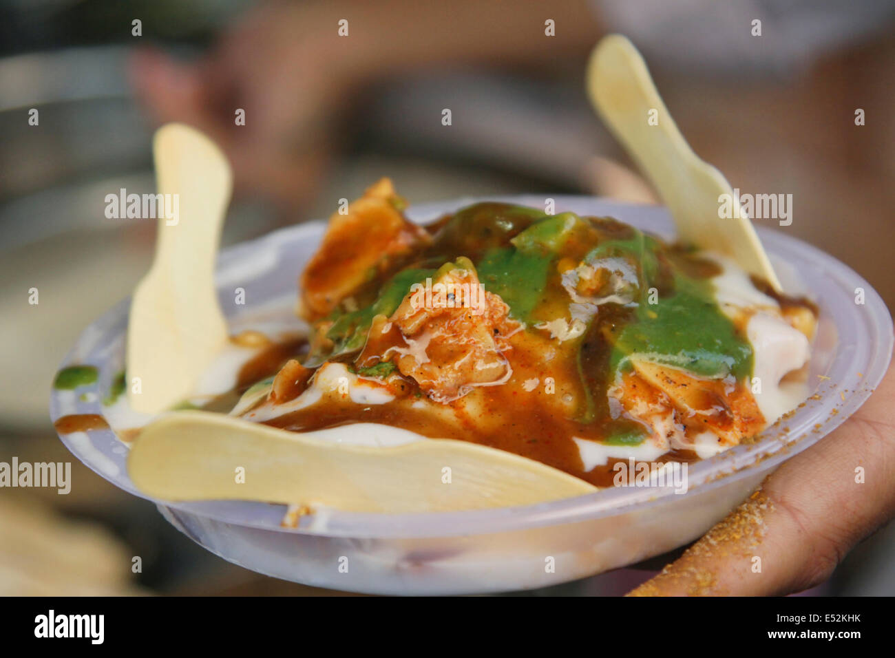 Papri chaat hi-res stock photography and images - Alamy