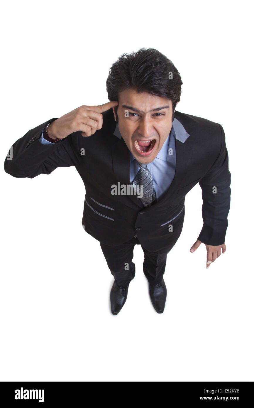 Businessman getting angry Stock Photo - Alamy Businessman getting angry Stock Photo - Alamy