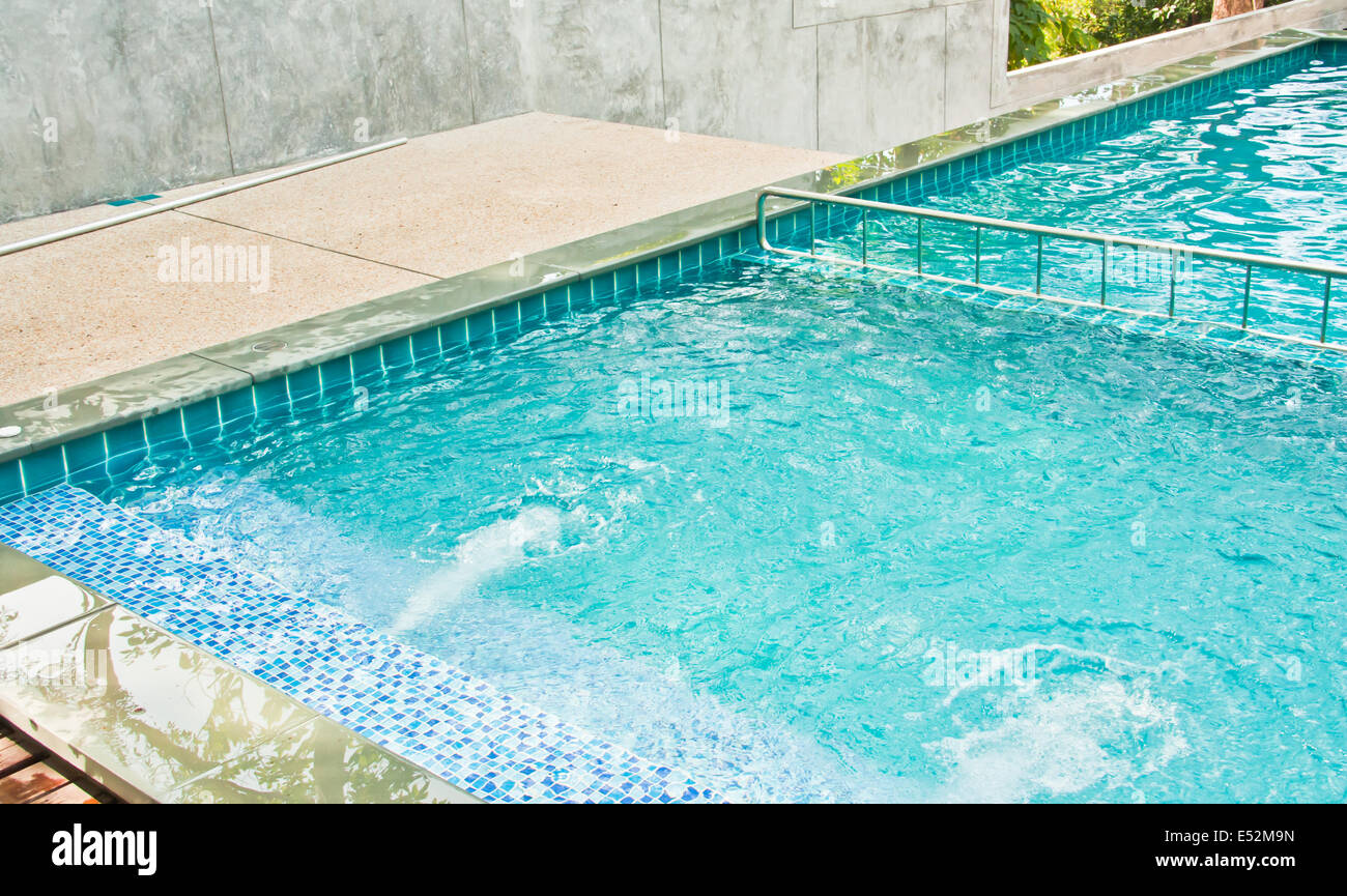 Blue pool corner hi-res stock photography and images - Alamy