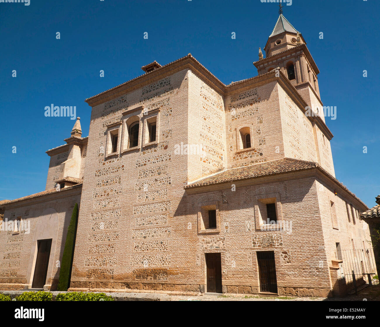 Church of Santa Maria de Alhambra, the Alhambra complex, Granada, Spain ...