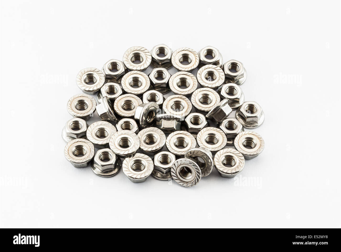 Pile metal nuts hi-res stock photography and images - Alamy