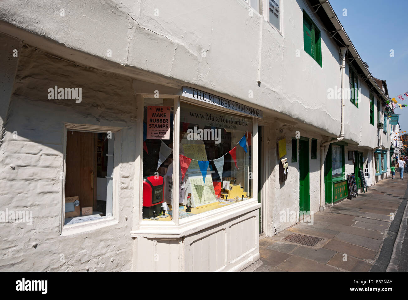 Lady Row (originally known as Our Lady's Row) shops stores in summer ...