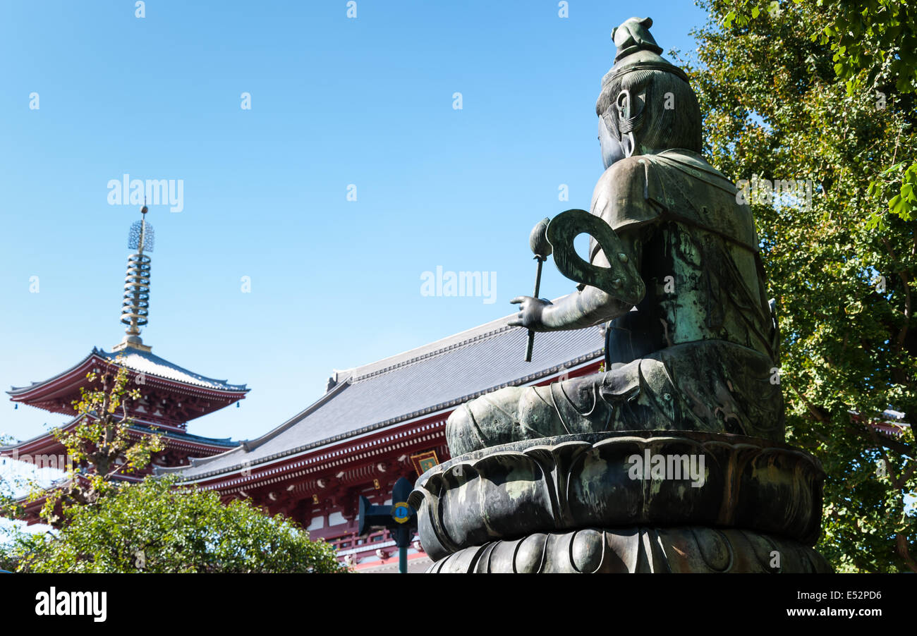 Buddha statue asakusa sensoji temple hi-res stock photography and ...
