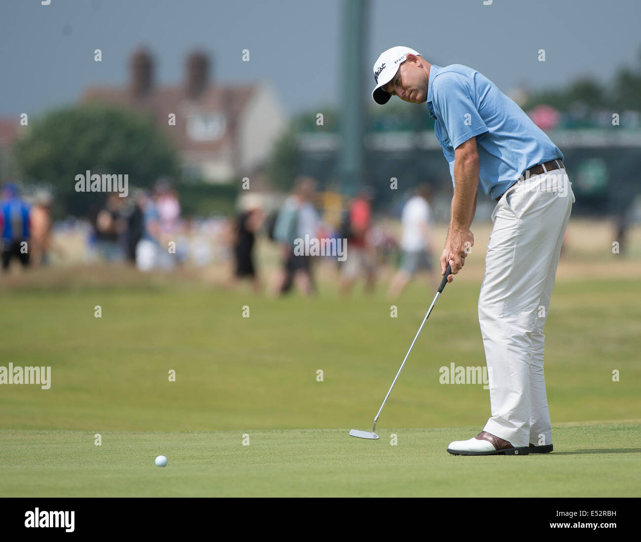 Hoylake, UK. 18th July, 2014. The Open Golf Championship. Bill HAAS ...