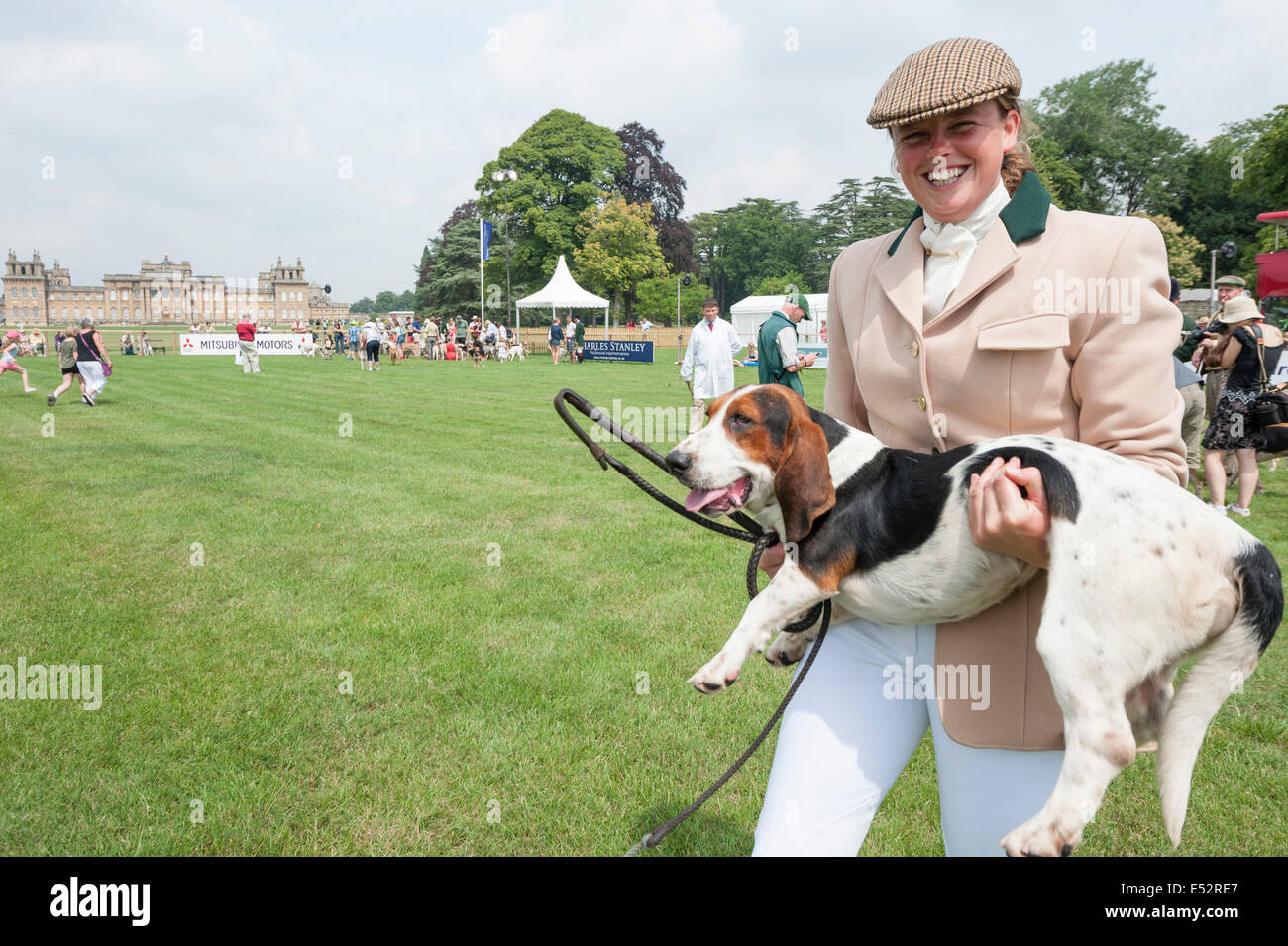 CLA Game Fair, Blenheim Palace, Oxfordshire, UK. 18th July 2014. On one ...