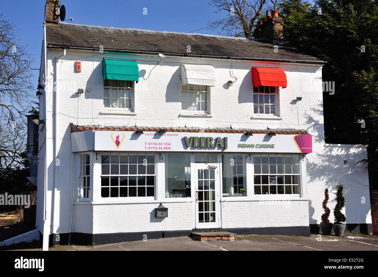 Veeraj Indian restaurant, Datchet Road, Old Windsor, Berkshire, England ...