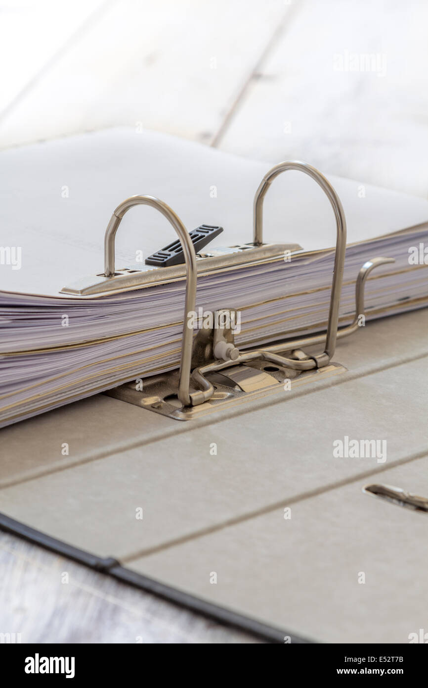 Antique ring binder hi-res stock photography and images - Alamy