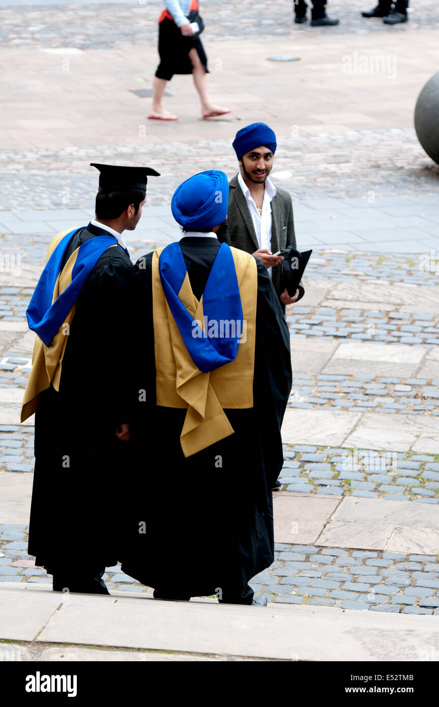 Coventry University graduation day, Coventry, UK Stock Photo - Alamy