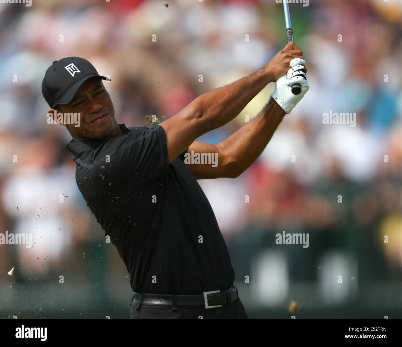 TIGER WOODS BRITISH OPEN GOLF CHAMPIONSHIP ROYAL LIVERPOOL GOLF CLUB ...