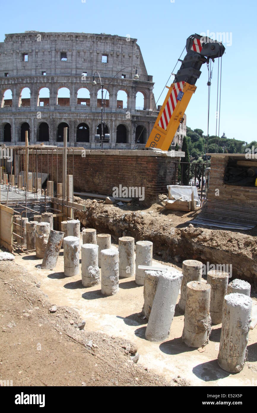 Rome metro system hi-res stock photography and images - Alamy