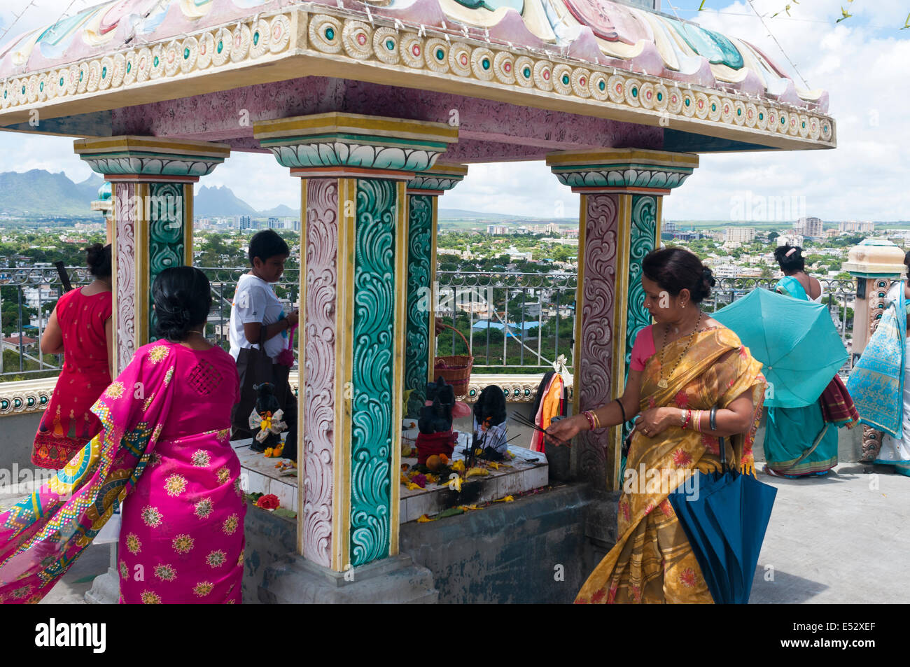 Cavadee festival, Mauritius Island Stock Photo - Alamy