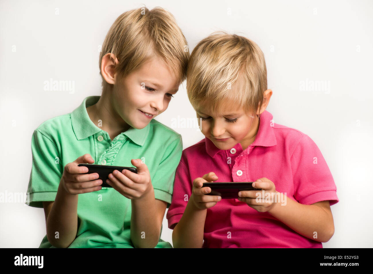 Smart brothers hi-res stock photography and images - Alamy