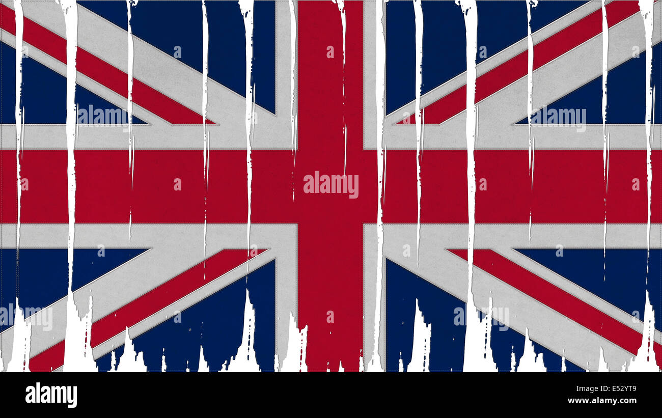 United Kingdom Flag tinted vertical texture Stock Photo - Alamy