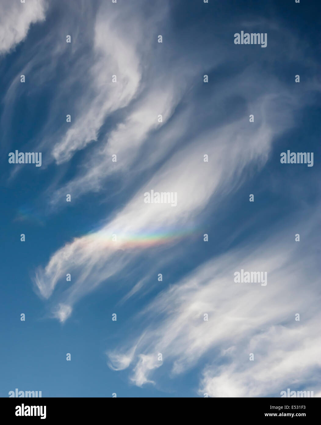 Rainbow clouds sun hi-res stock photography and images - Alamy