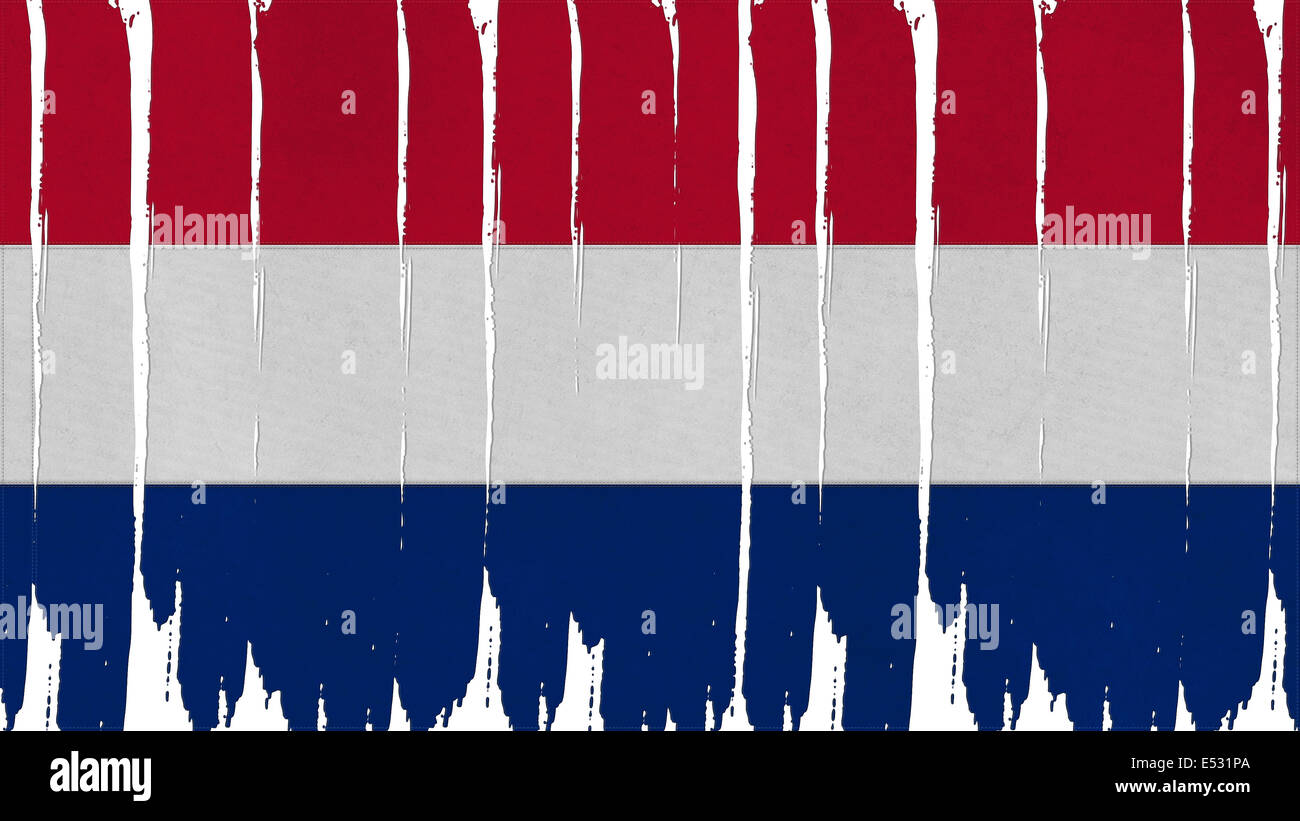 Netherlands Flag tinted vertical texture Stock Photo - Alamy