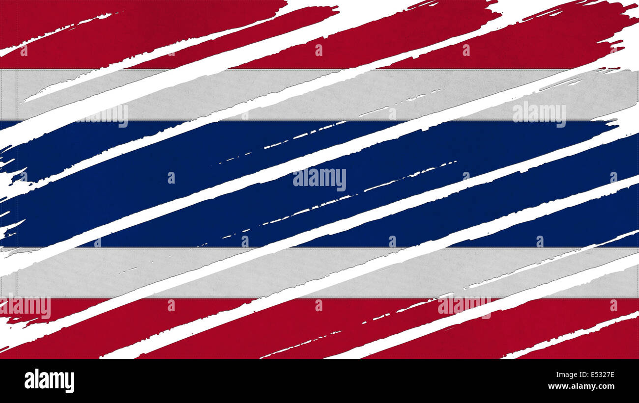 Thailand Flag tinted texture Stock Photo - Alamy