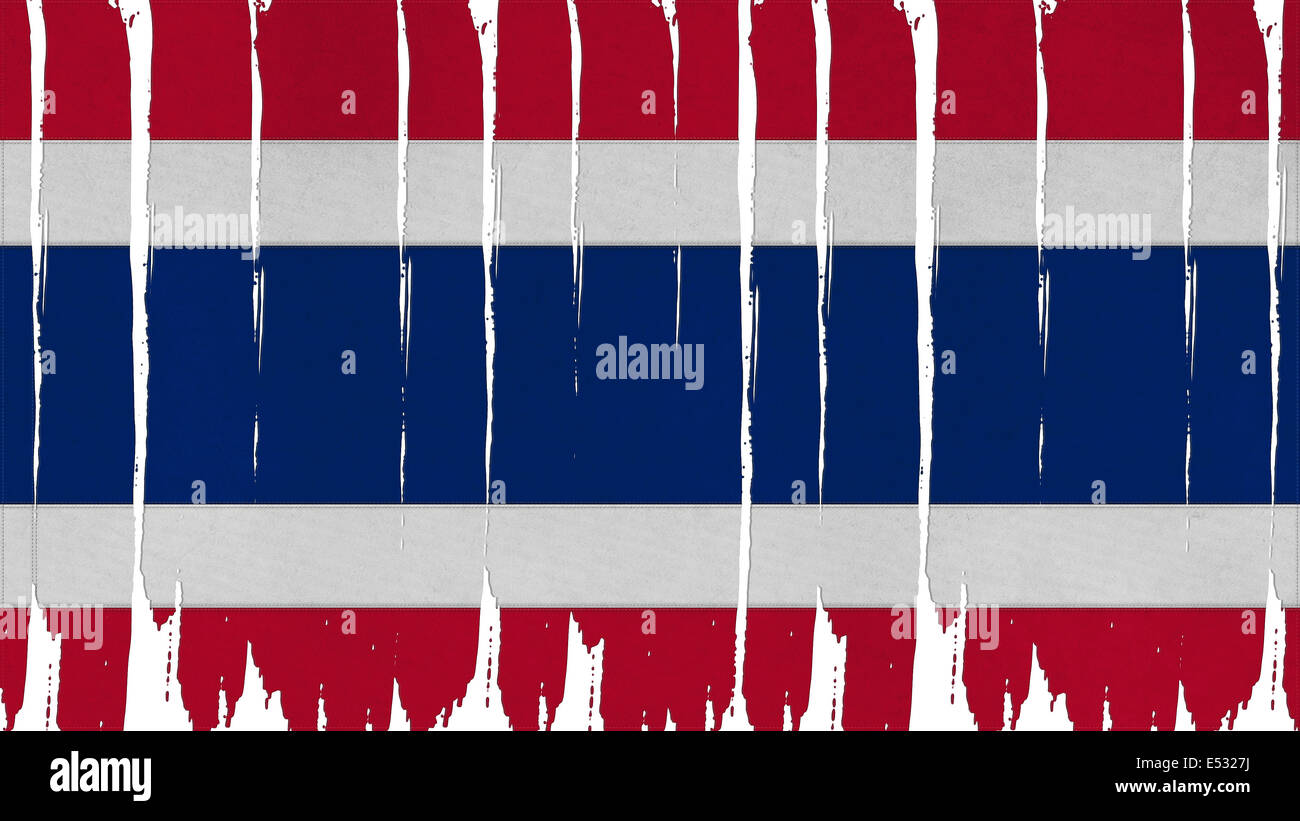 Thailand Flag tinted vertical texture Stock Photo - Alamy