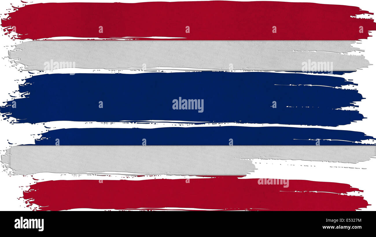 Thailand Flag tinted horizontal texture Stock Photo - Alamy