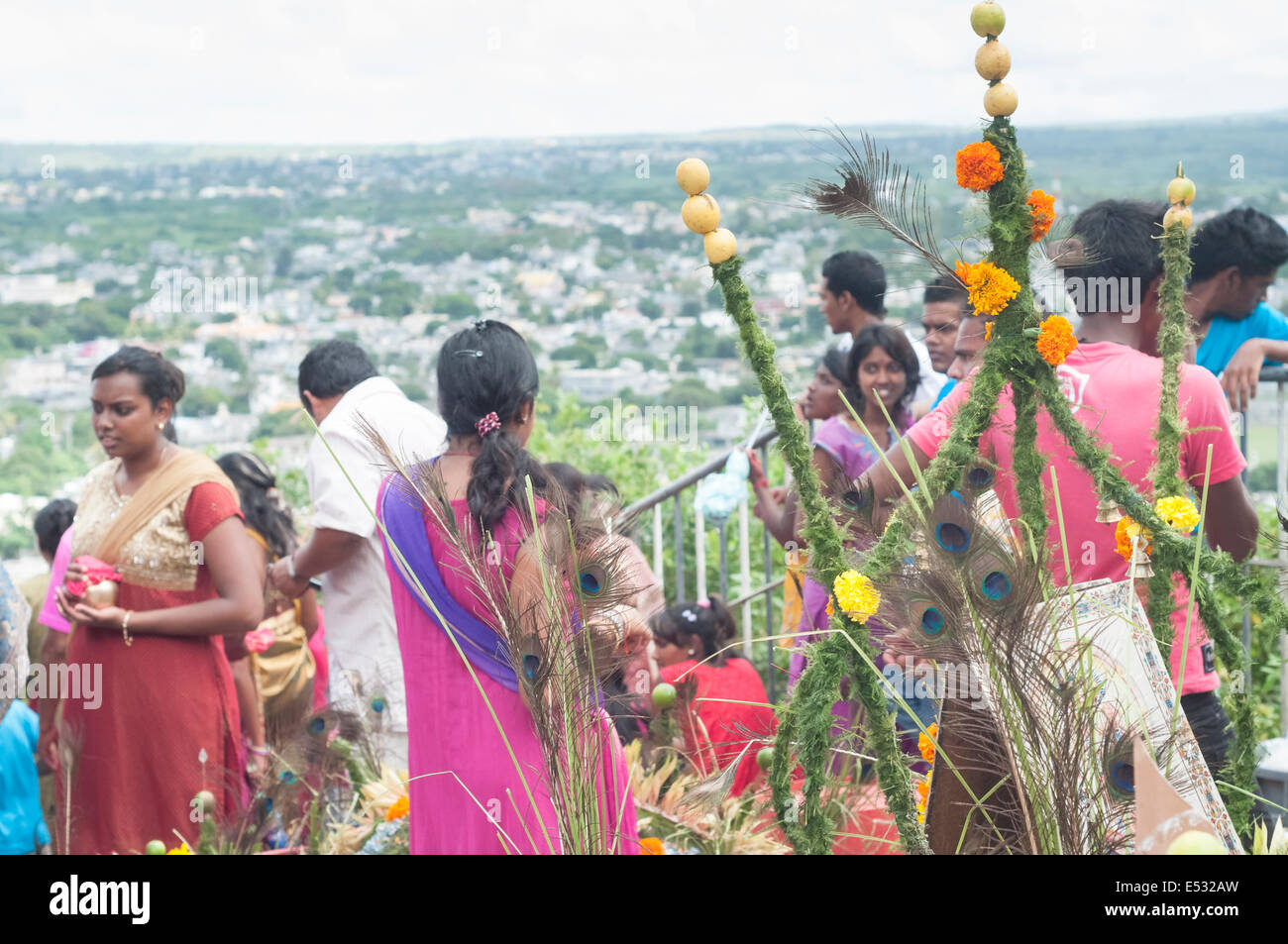 Mauritius cavadee festival hi-res stock photography and images - Alamy