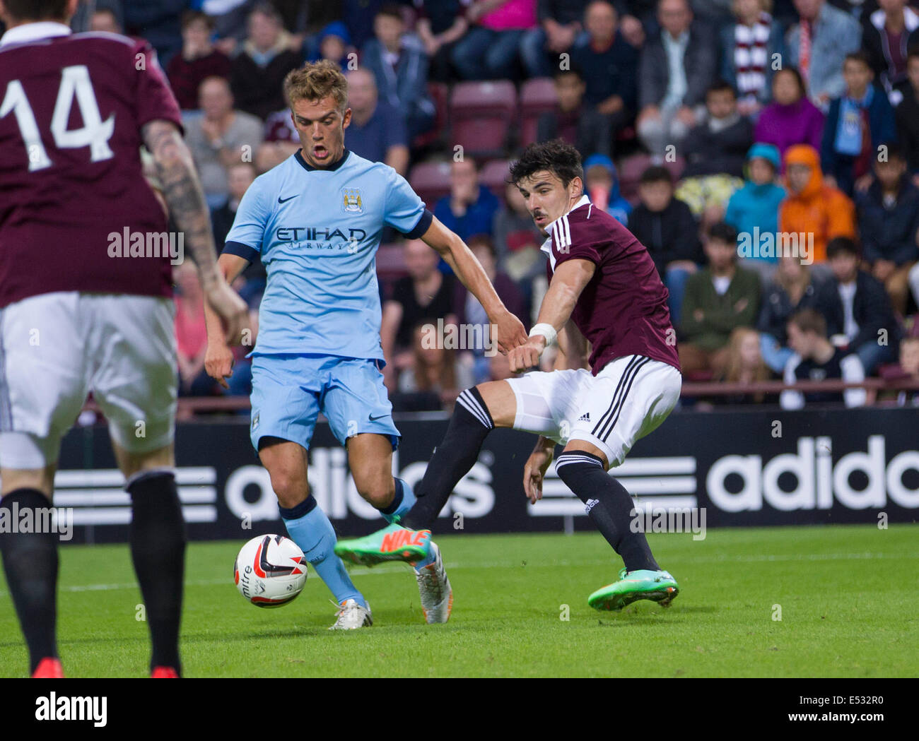 Edinburgh, Scotland. 18th July, 2014. Pre Season Friendly. Hearts ...