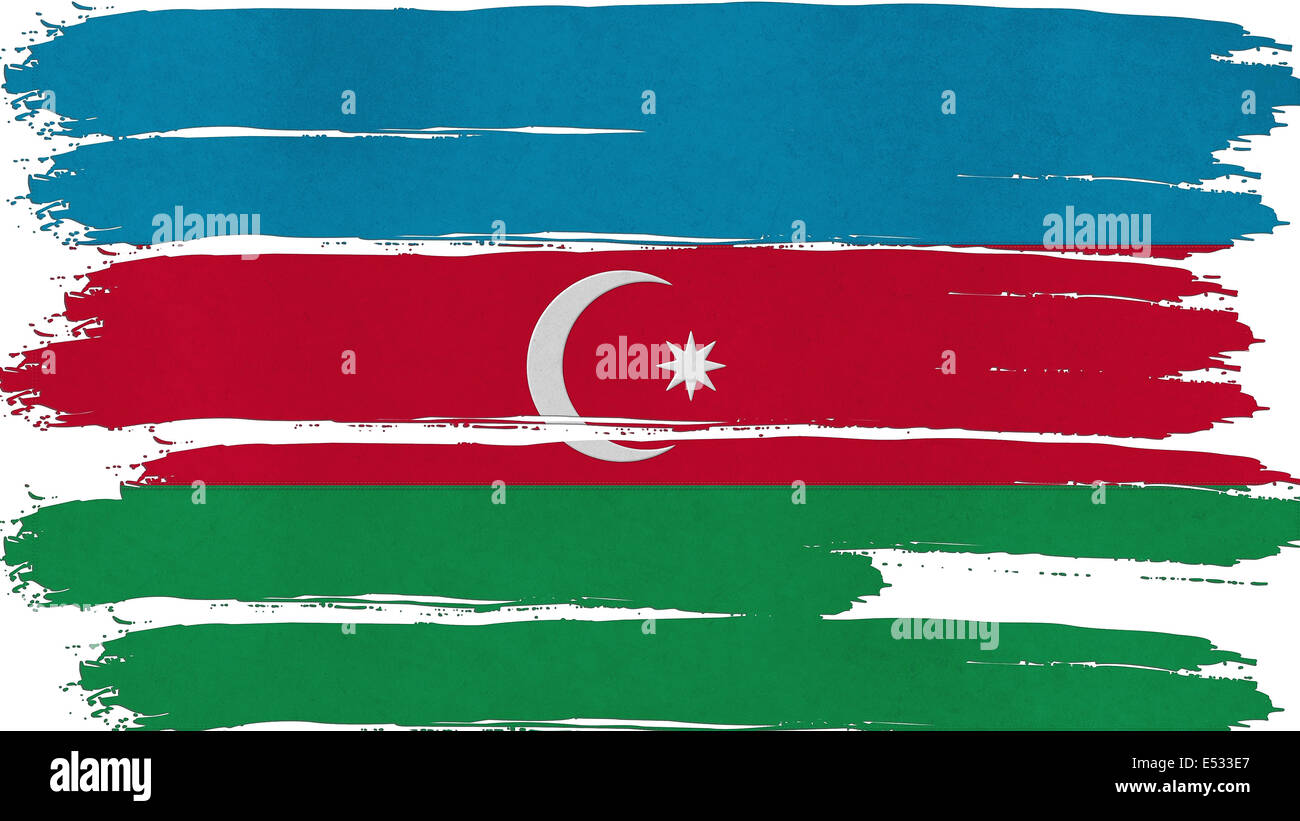 Azerbaijan Flag tinted horizontal texture Stock Photo - Alamy