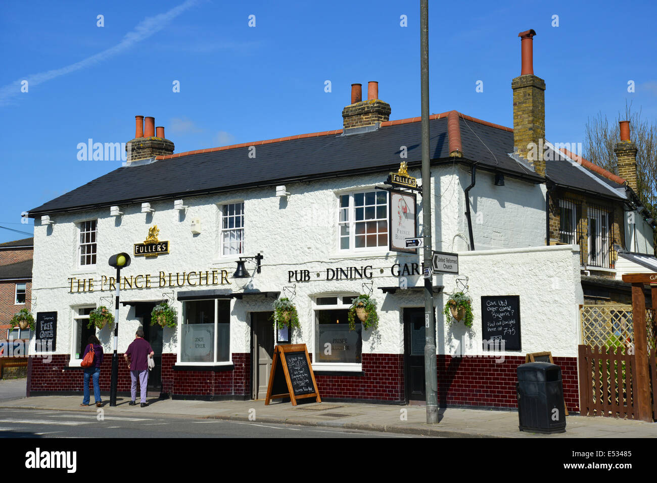 The Prince Blucher Pub, The Green, Twickenham, London Borough of ...