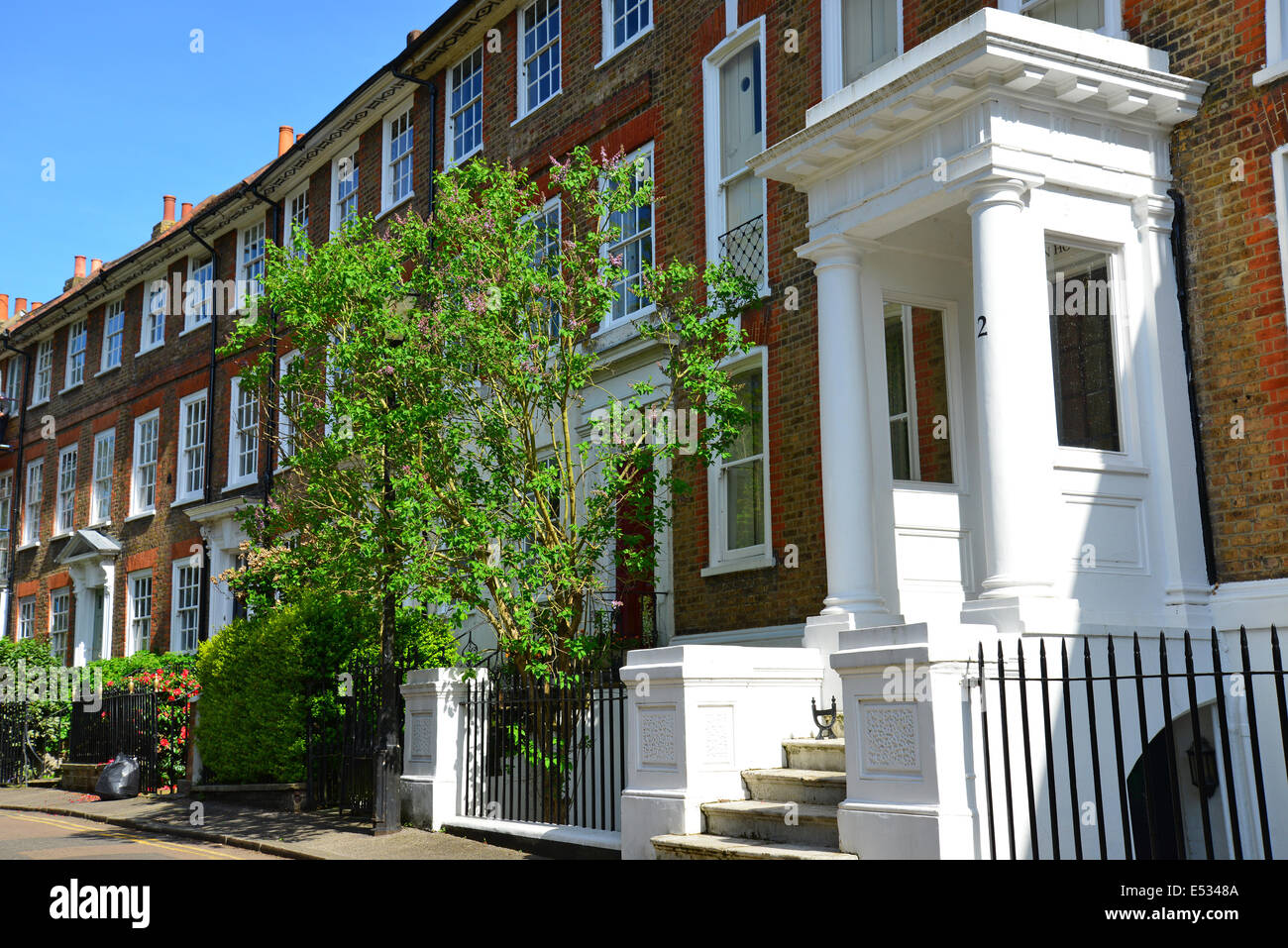 Georgian terrace london hi-res stock photography and images - Alamy