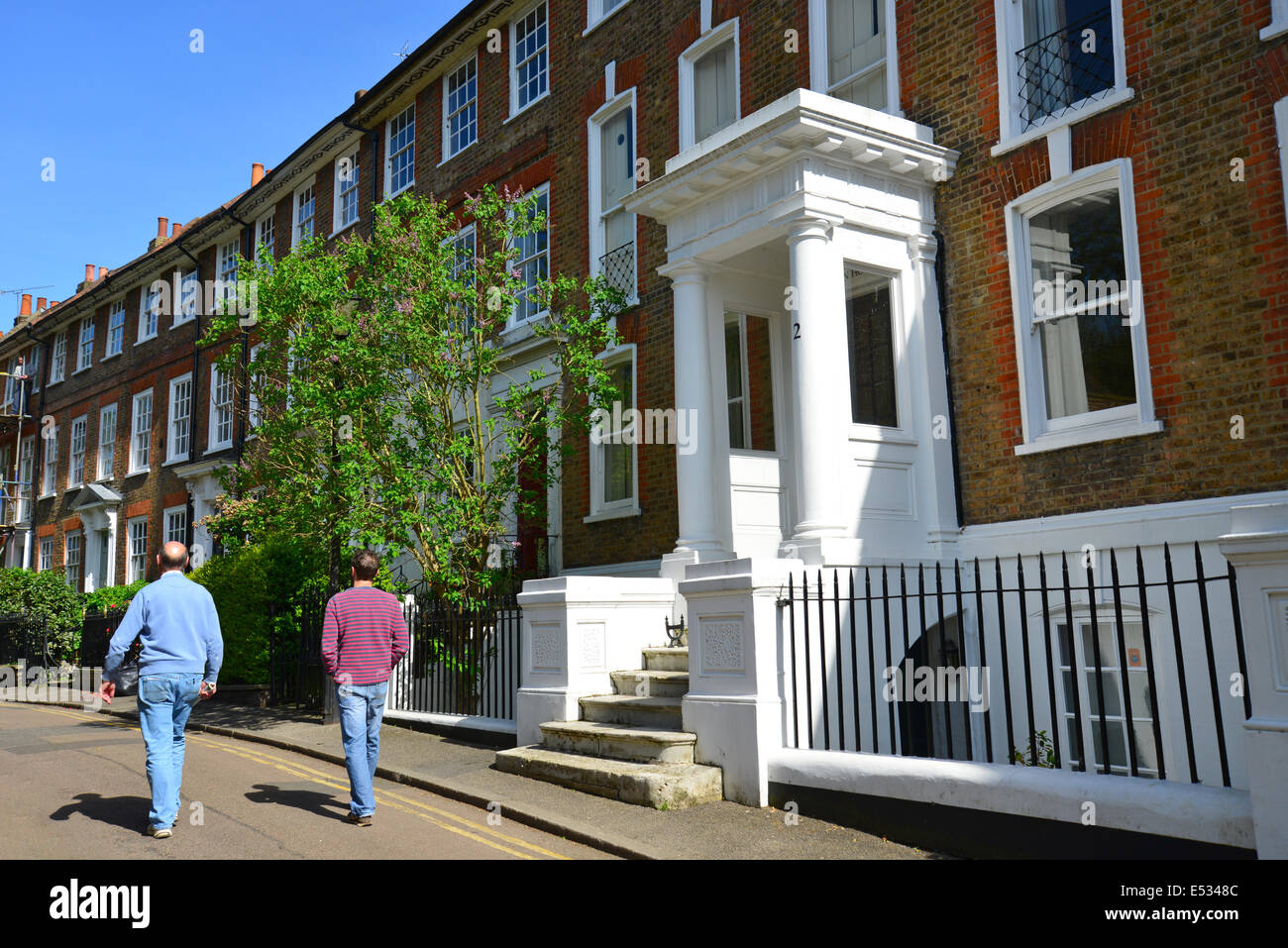 Georgian london houses hi-res stock photography and images - Alamy