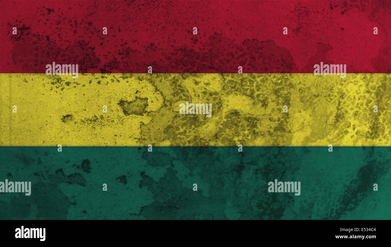 Bolivia flag old texture with seam Stock Photo - Alamy