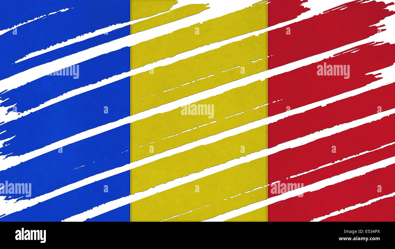Chad Flag tinted texture Stock Photo - Alamy