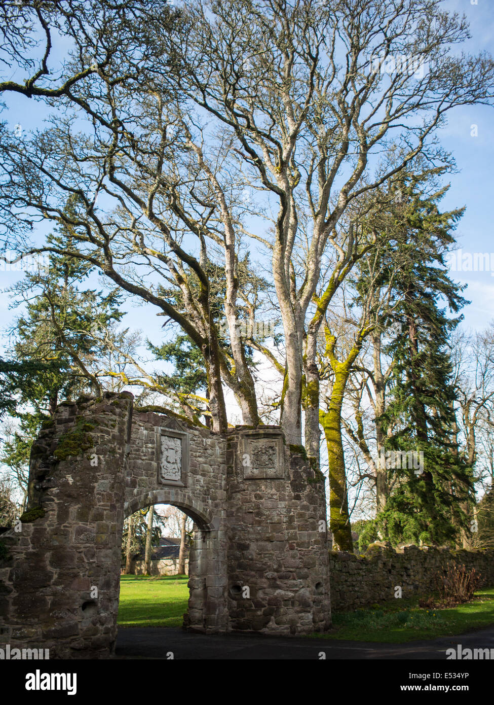 Scone Palace park grounds Stock Photo - Alamy
