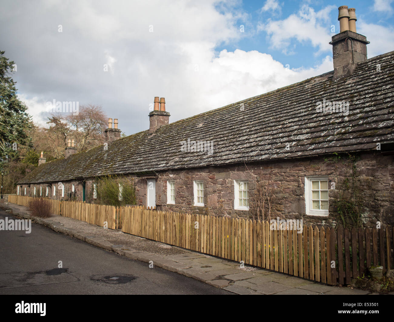Glamis Village High Resolution Stock Photography and Images - Alamy