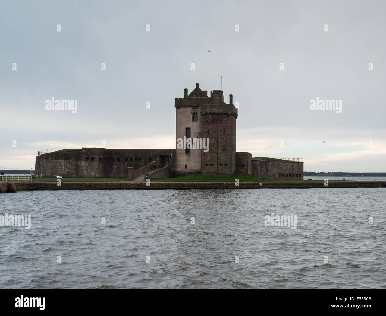 Broughty Ferry Castle Stock Photo - Alamy