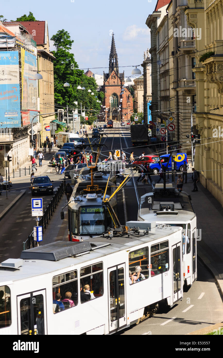 Red church brno hi-res stock photography and images - Alamy