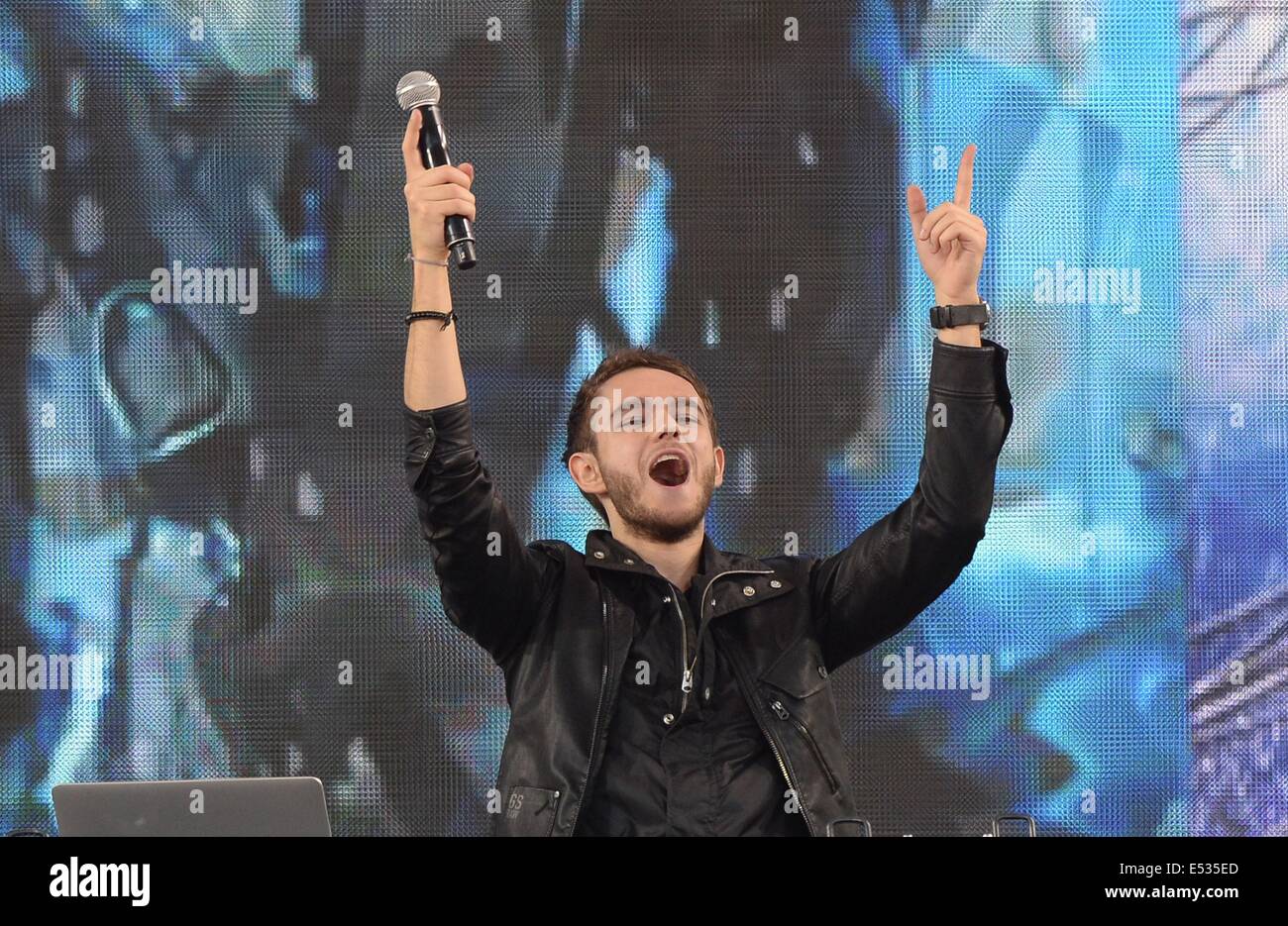 New York, NY, USA. 18th July, 2014. Zedd on stage for ABC Good Morning ...