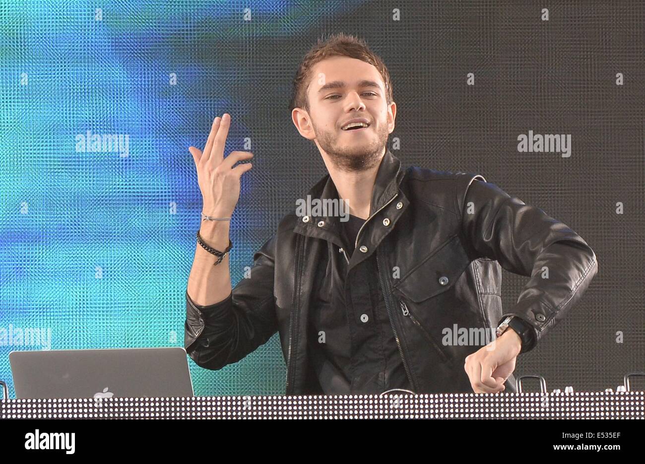 New York, NY, USA. 18th July, 2014. Zedd on stage for ABC Good Morning ...