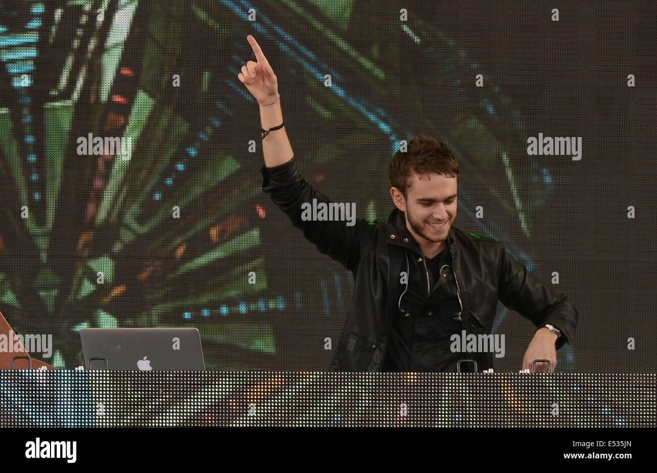 New York, NY, USA. 18th July, 2014. Zedd on stage for ABC Good Morning ...