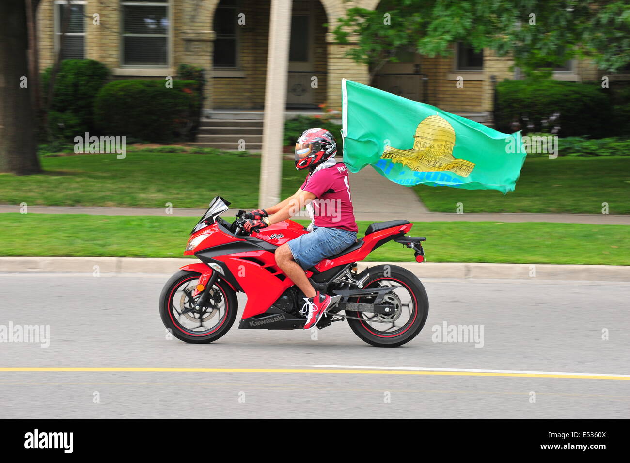 In London, Ontario over 150 people attend a rally in solidarity with ...