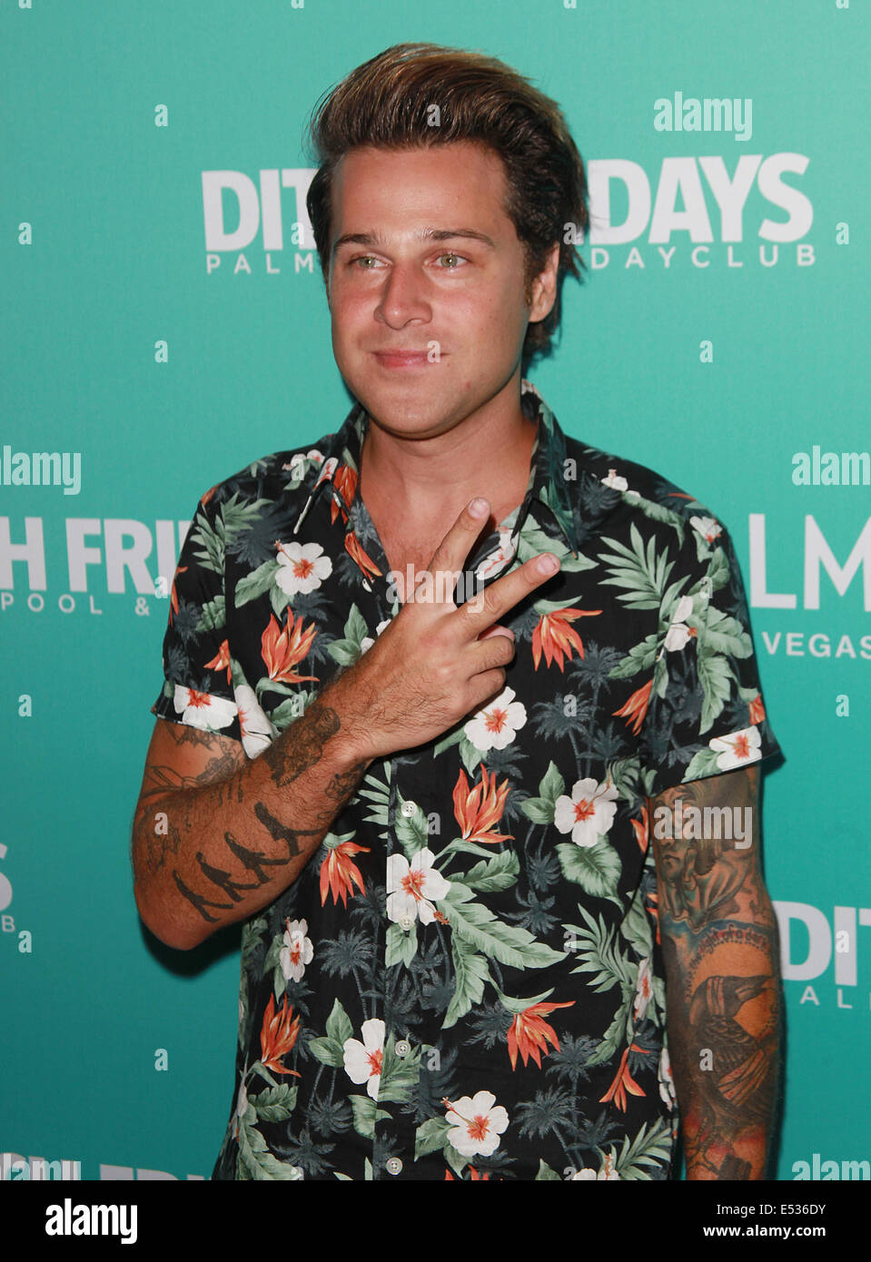 Las Vegas, Nevada, USA. 18th July, 2014. Musician Ryan Cabrera ...