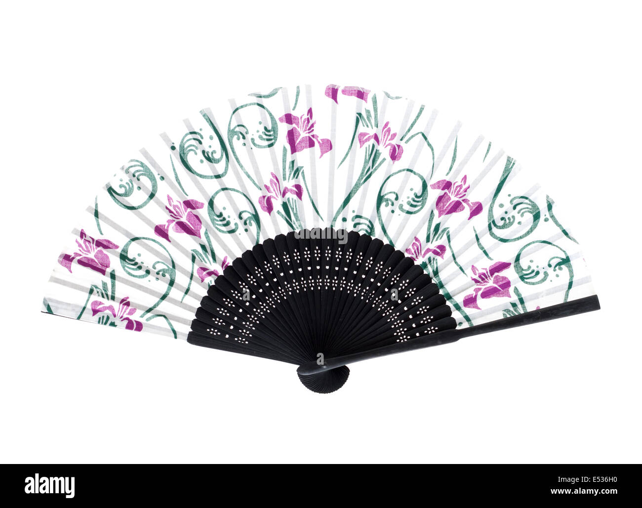 Traditional chinese fan paper Cut Out Stock Images & Pictures - Alamy