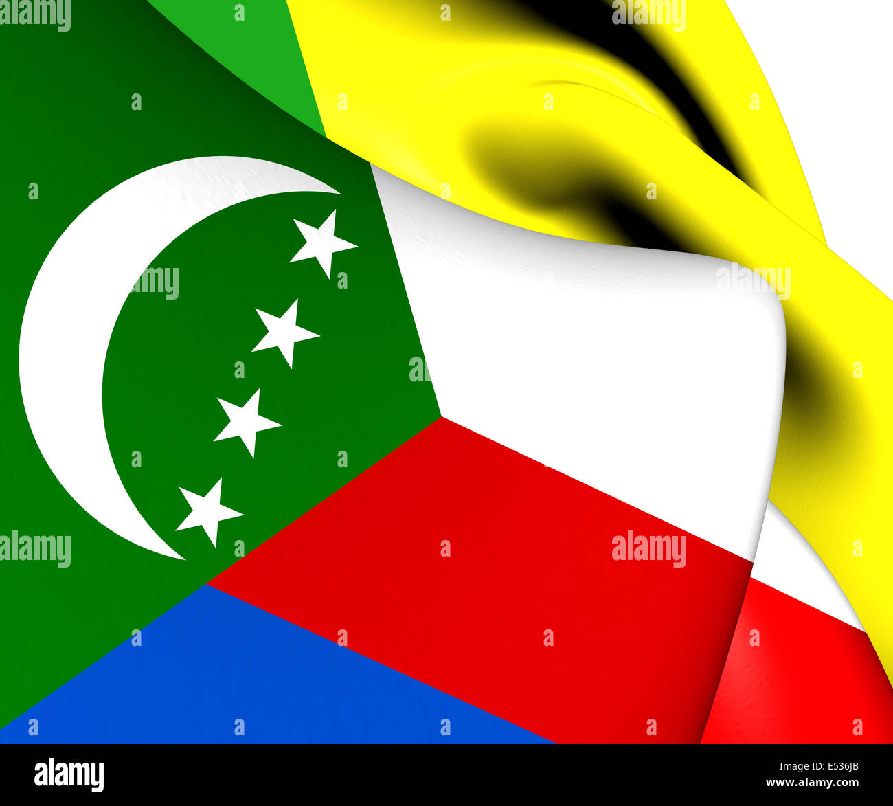 Comoros illustration hi-res stock photography and images - Alamy