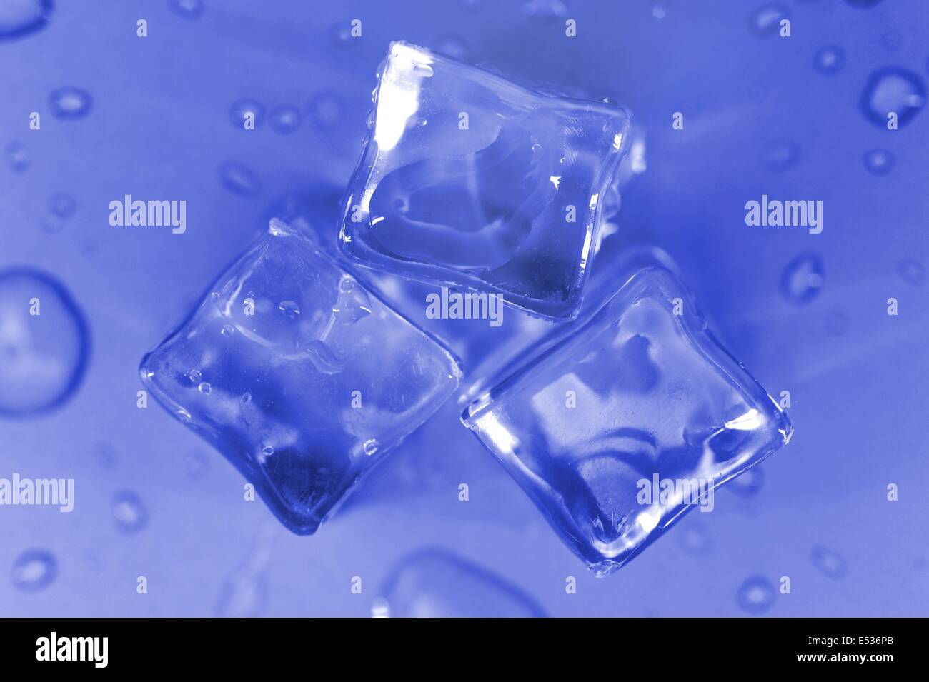 A close up shot of ice cubes Stock Photo - Alamy
