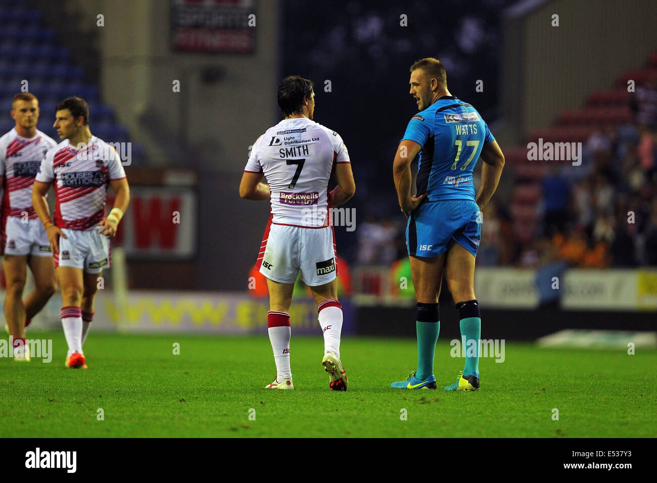 Matty smith wigan warriors rugby hi-res stock photography and images ...