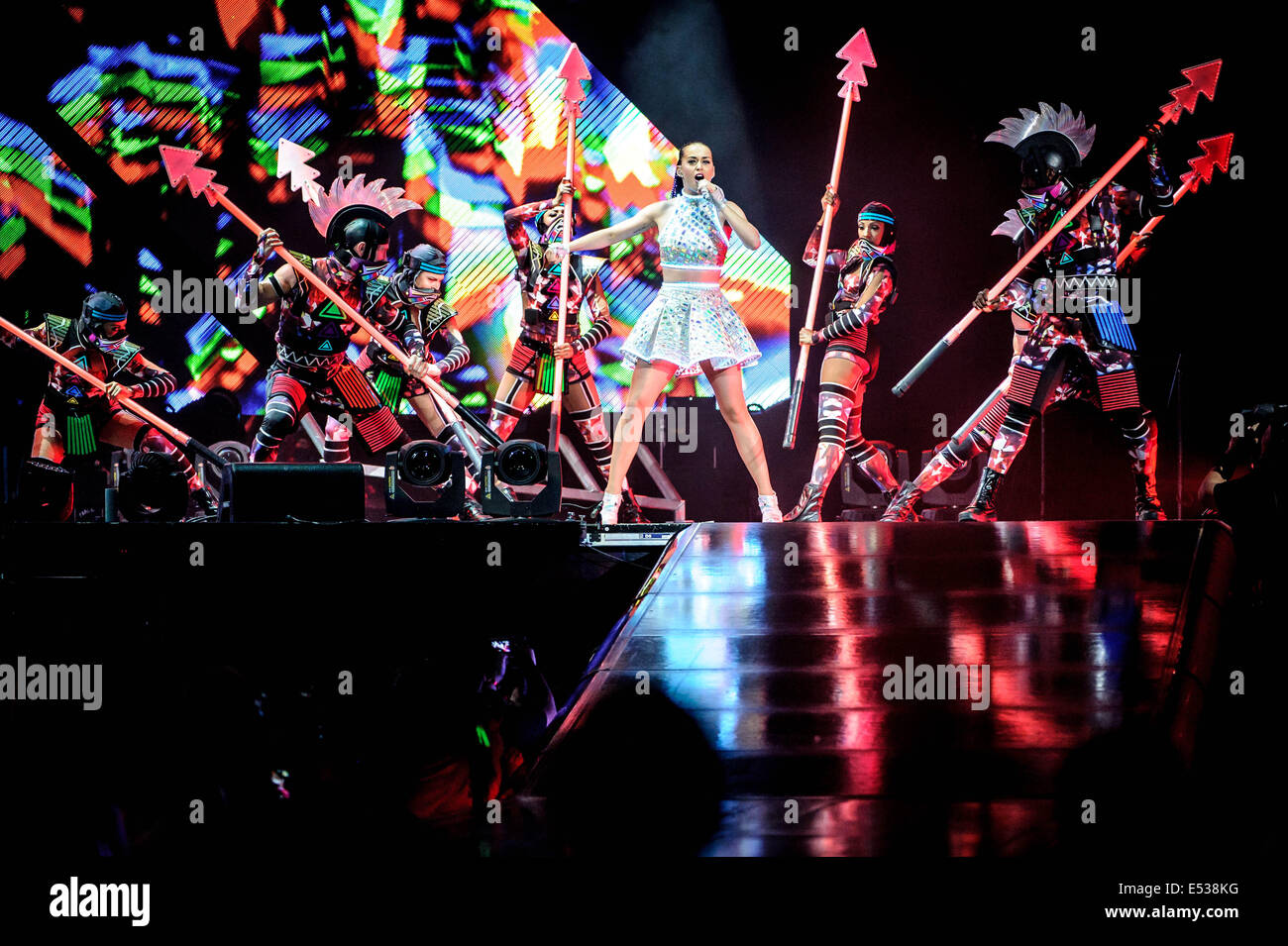 Toronto, Ontario, Canada. 18th July, 2014. KATY PERRY sold out three ...