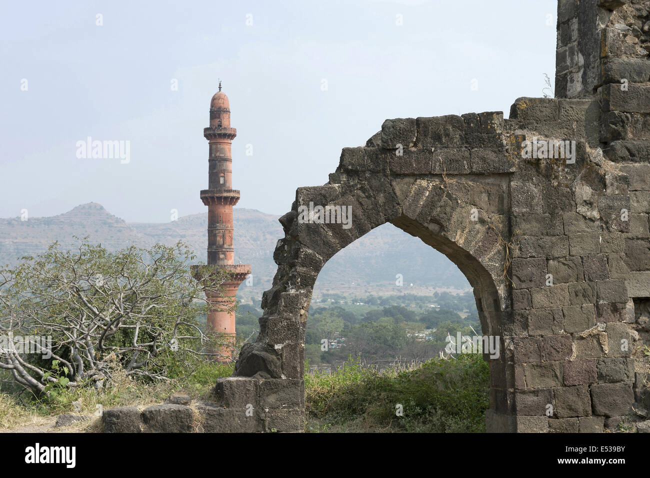 Chand Minar, Daulatabad, Maharashtra, India Stock Photo - Alamy
